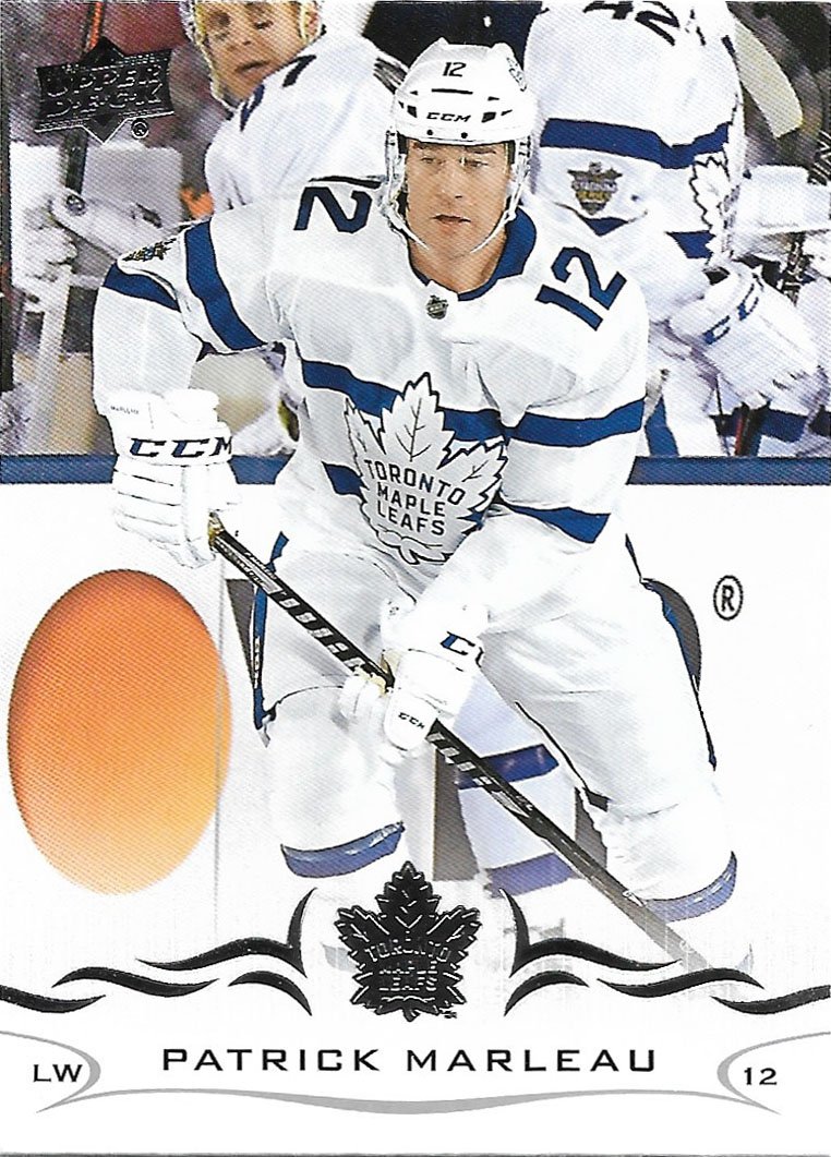 Patrick Marleau 2018-19 Upper Deck #168 Toronto Maple Leafs Hockey Card