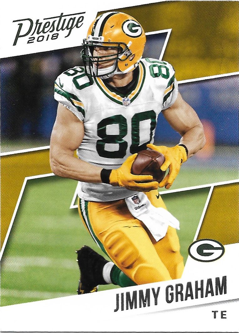 Jimmy Graham 2018 Panini Prestige #177 Green Bay Packers Football Card