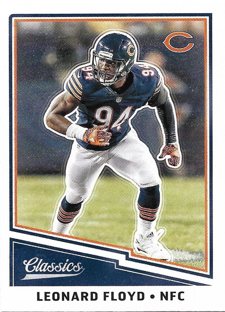 Leonard Floyd 2017 Panini Classics #77 Chicago Bears Football Card