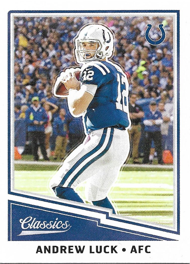 Andrew Luck 2017 Panini Classics #10 Indianapolis Colts Football Card