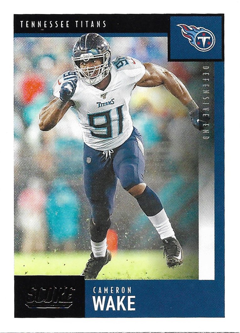 Cameron Wake 2020 Score #121 Tennessee Titans Football Card