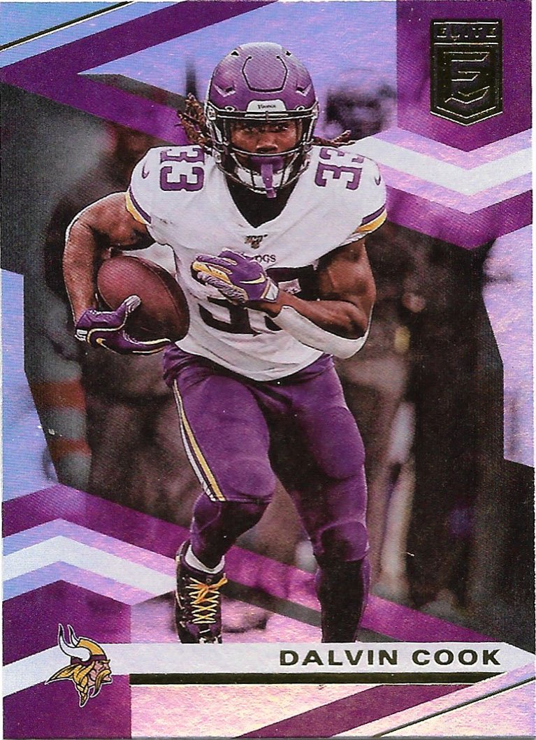 Dalvin Cook 2020 Donruss Elite #72 Minnesota Vikings Football Card