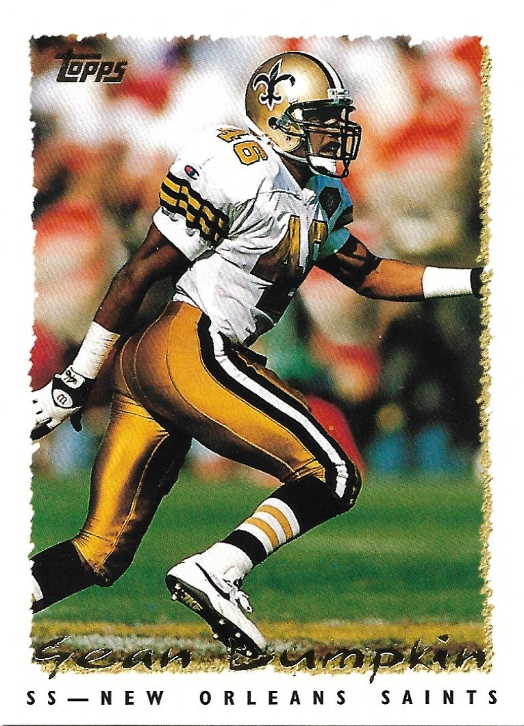 Sean Lumpkin 1995 Topps #283 New Orleans Saints Football Card