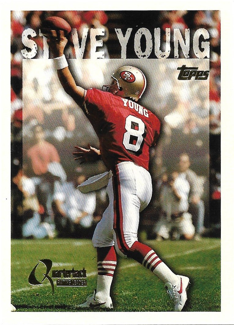 Steve Young 1995 Topps #422 San Francisco 49ers Football Card