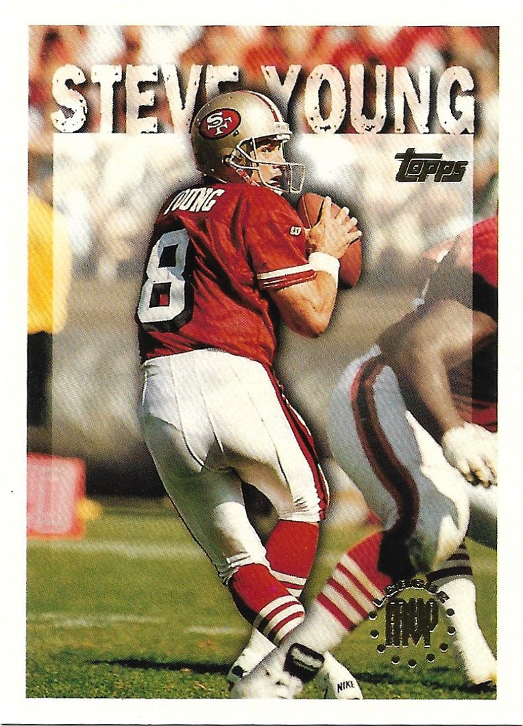Steve Young 1995 Topps #424 San Francisco 49ers Football Card