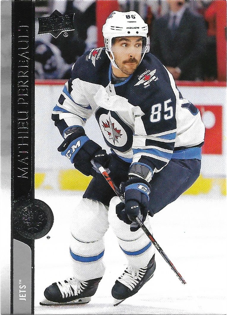 Mathieu Perreault 2020-21 Upper Deck #195 Winnipeg Jets Hockey Card