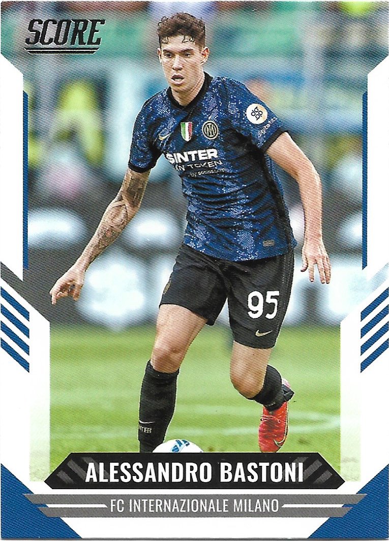 Alessandro Bastoni 2021-22 Score FIFA #189 Inter Milan Soccer Card