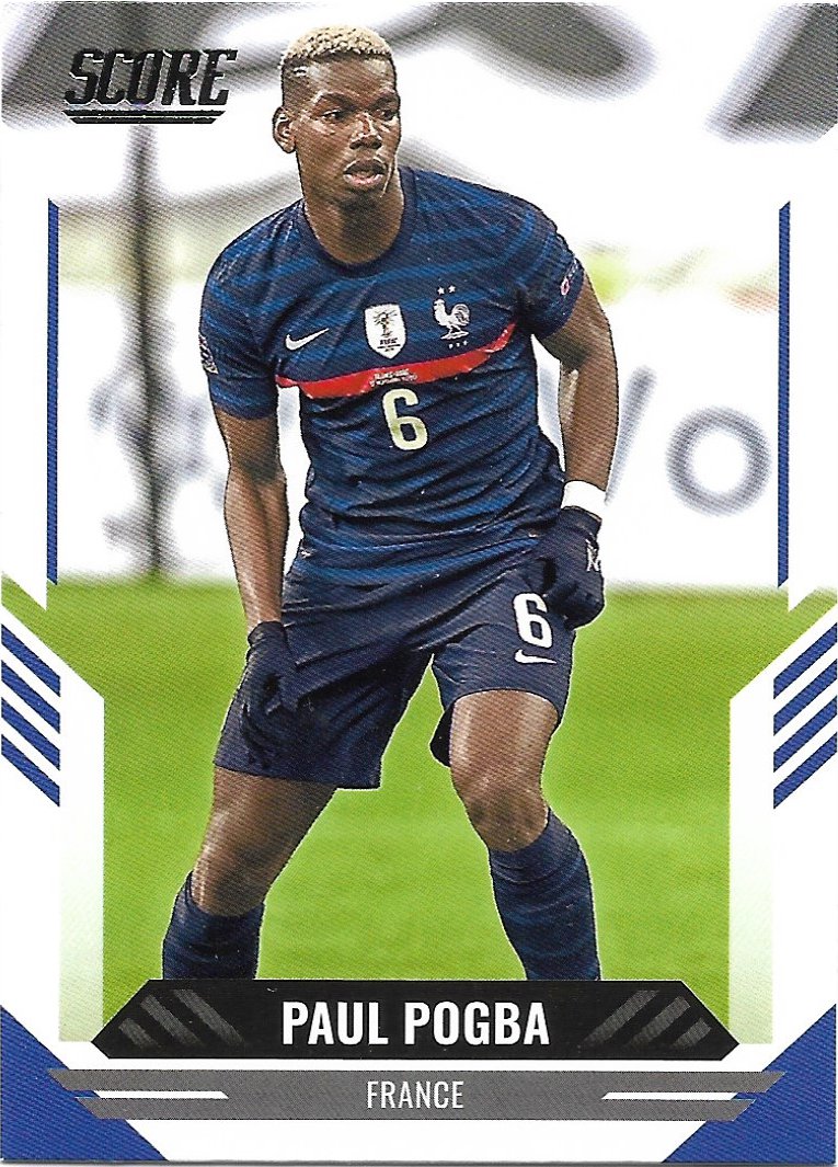 Paul Pogba 2021-22 Score FIFA #63 France Soccer Card