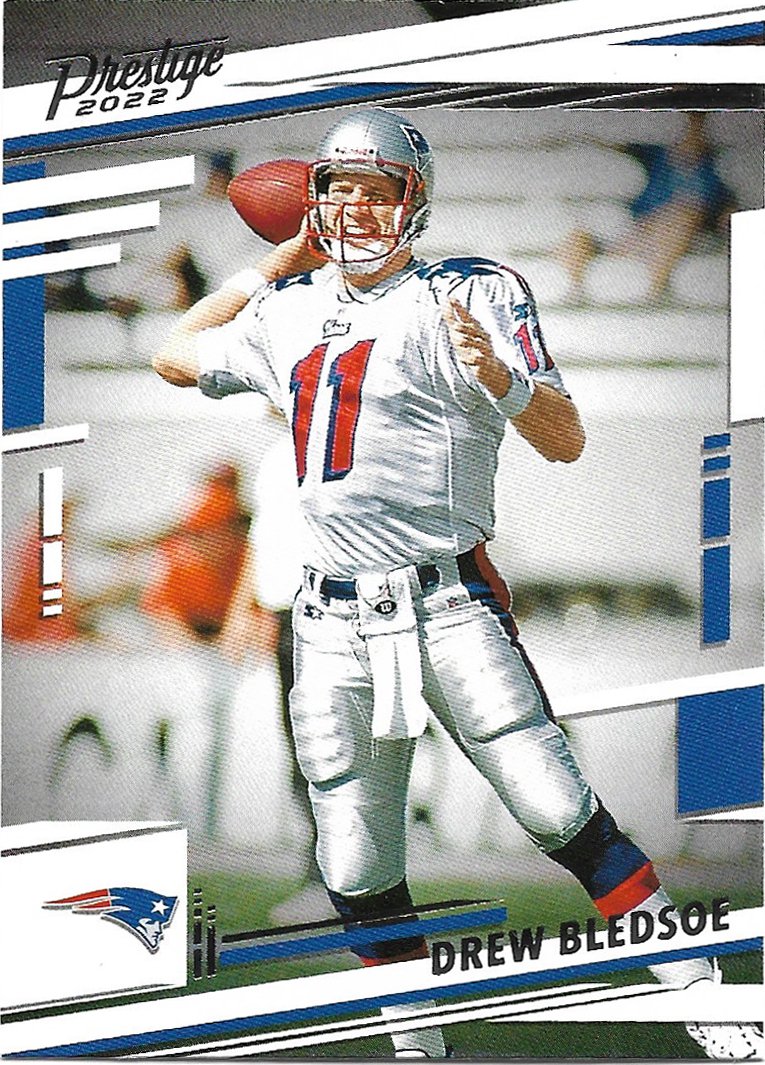 Drew Bledsoe 2022 Panini Prestige #206 New England Patriots Football Card