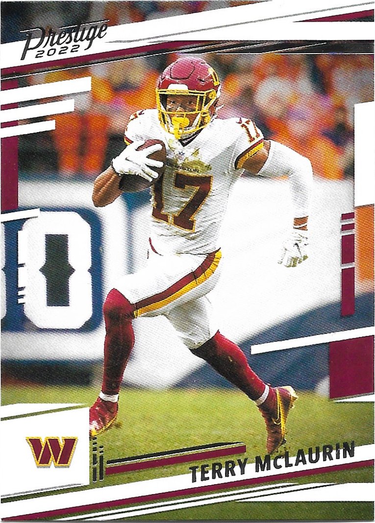 Terry McLaurin 2022 Panini Prestige #295 Washington Commanders Football ...