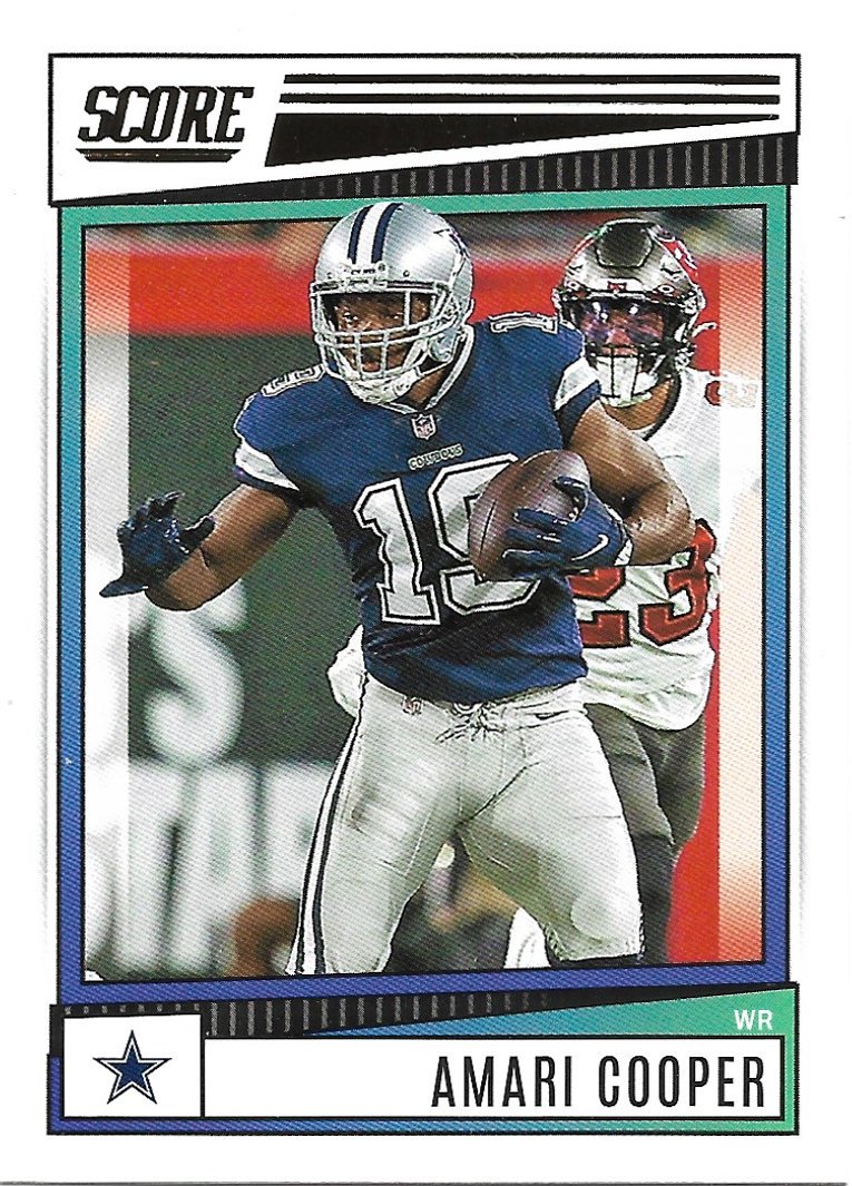 Amari Cooper 2022 Score #220 Dallas Cowboys Football Card