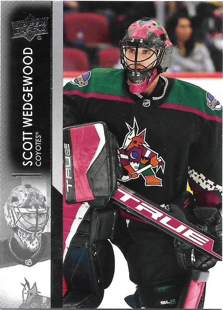 Scott Wedgewood 2021-22 Upper Deck #511 Arizona Coyotes Hockey Card