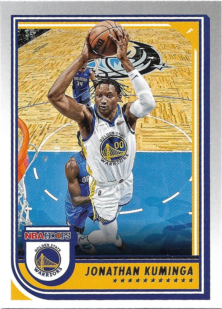 Jonathan Kuminga 2022-23 NBA Hoops #229 Golden State Warriors ...