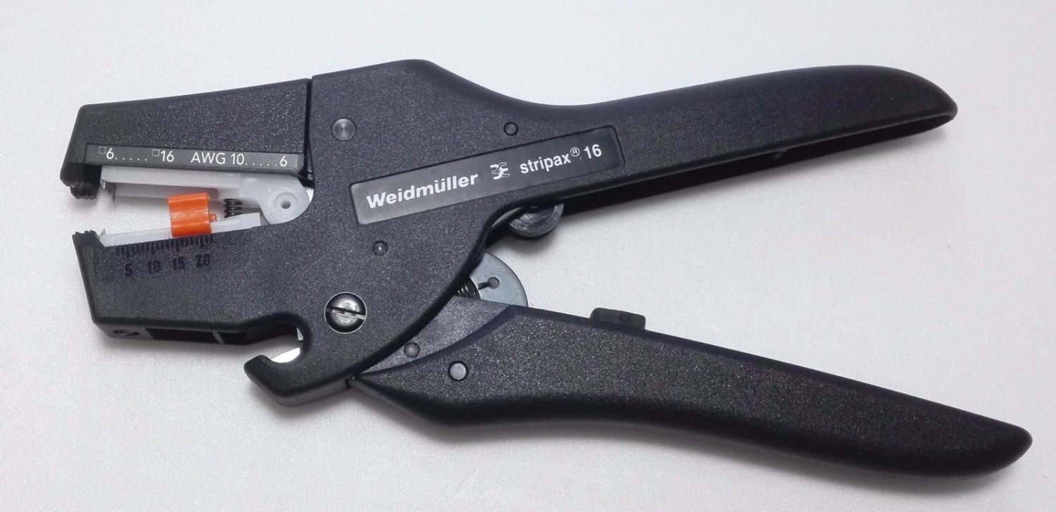 NEW! Weidmuller STRIPAX 16 9005610000 (900561) Stripping and cutting tool