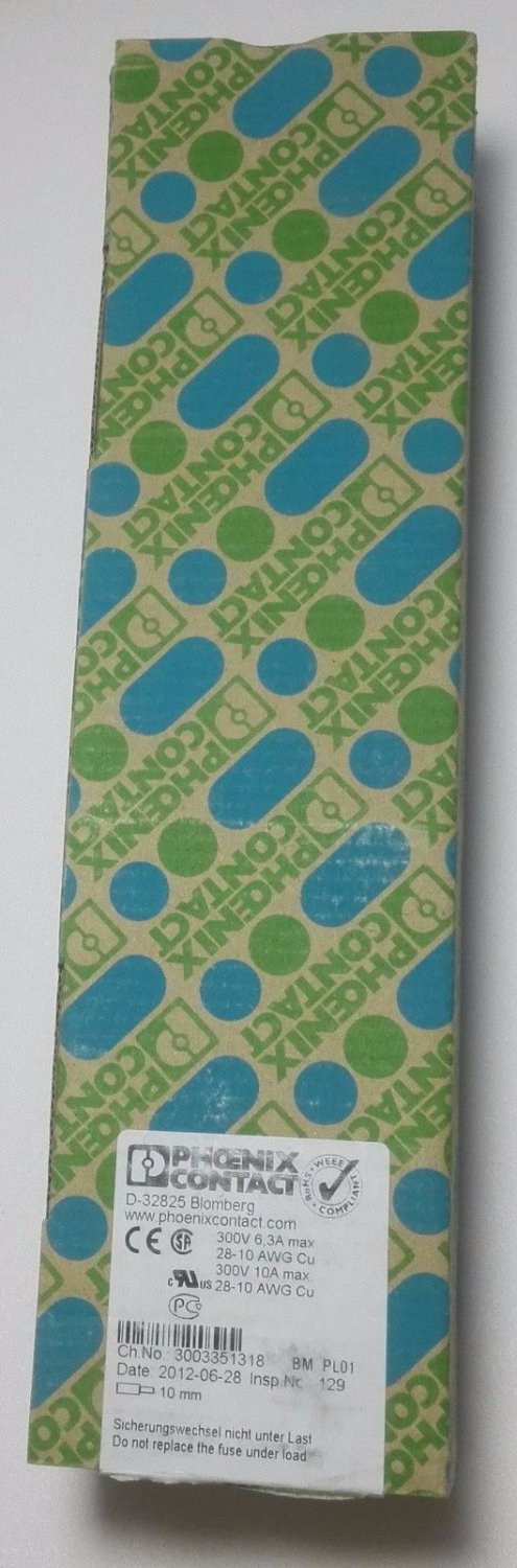 NEW! 41 pieces Phoenix Contact Fuse block - ST 4-HESI (5X20) 3036369