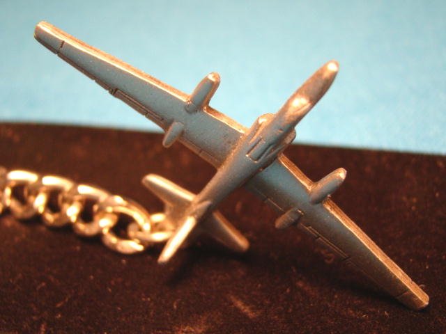 Pewter U-2 USAF CIA spy surveillance plane keychain military airplane ...