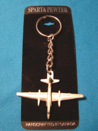Pewter U-2 USAF CIA spy surveillance plane keychain military airplane ...
