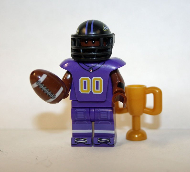 Baltimore Ravens Football Custom minifigure movie building toy figure