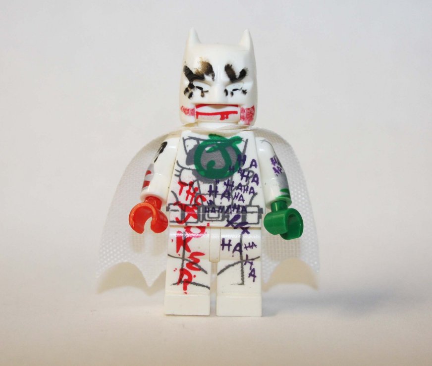Batman The Joker's Wild DC Custom minifigure cartoon movie building toy ...