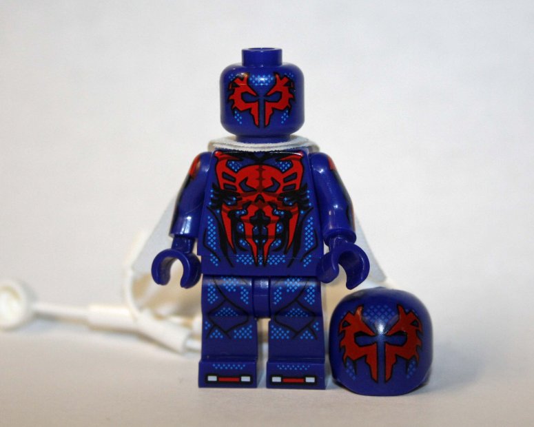 Spider-man 2099 Blue Outfit Marvel minifigure movie building toy figure