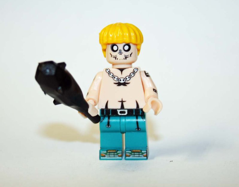Zombie Ghoul Custom minifigure horror movie building halloween toy figure