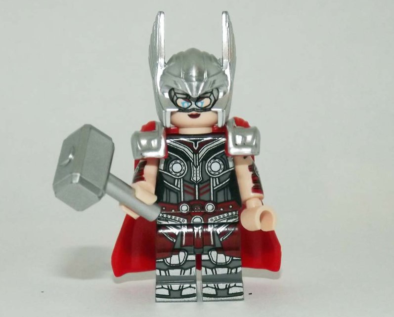 Jane Marvel minifigure Love and Thunder movie version building toy figure
