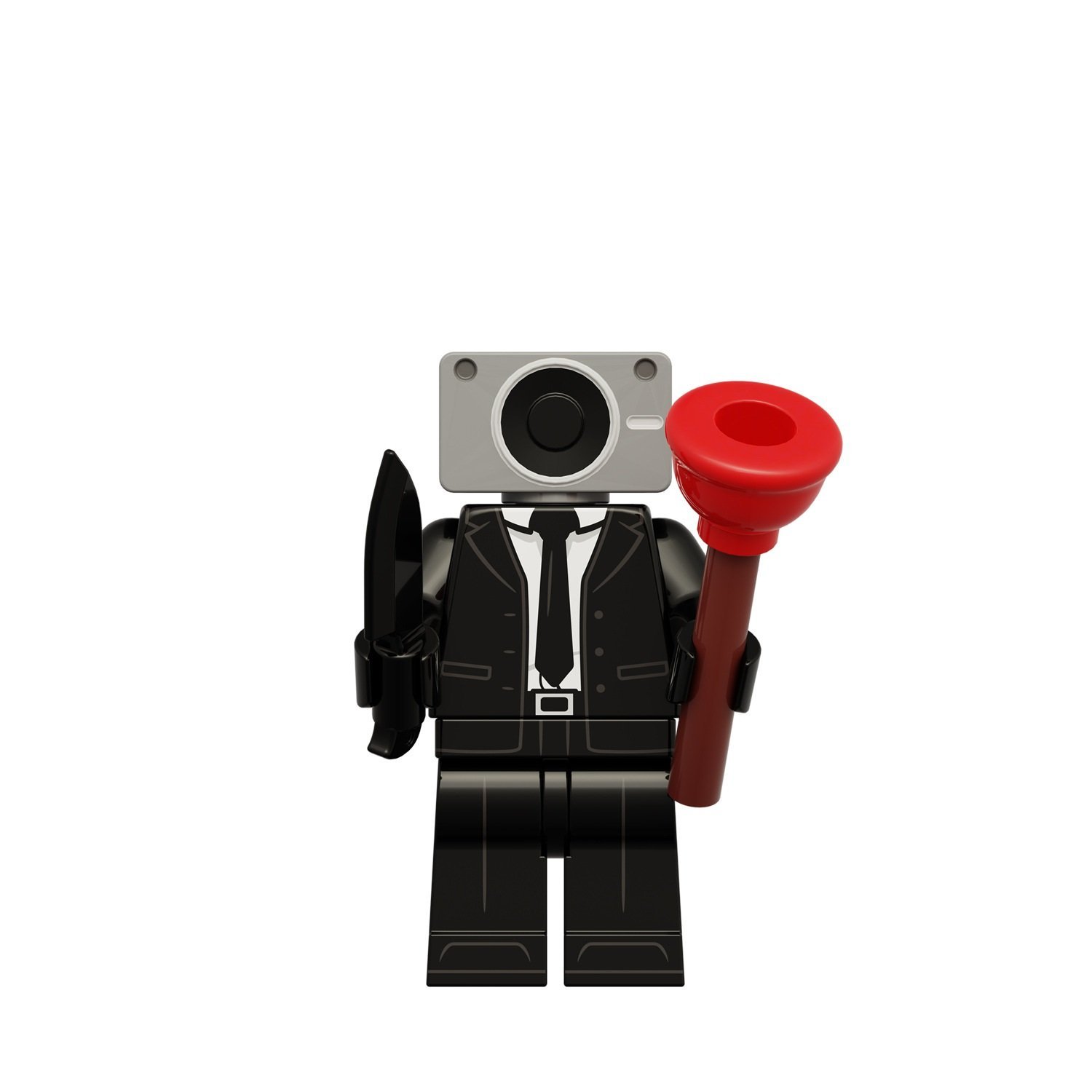 Camera Man Minifigures Lego Compatible Toilet Man Minifigure