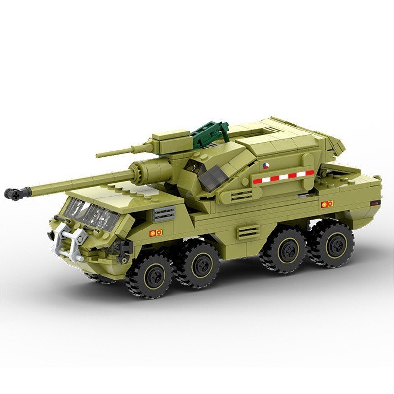 America M109 Self-Propelled Howitzer Minifigures Lego Compatible Milit
