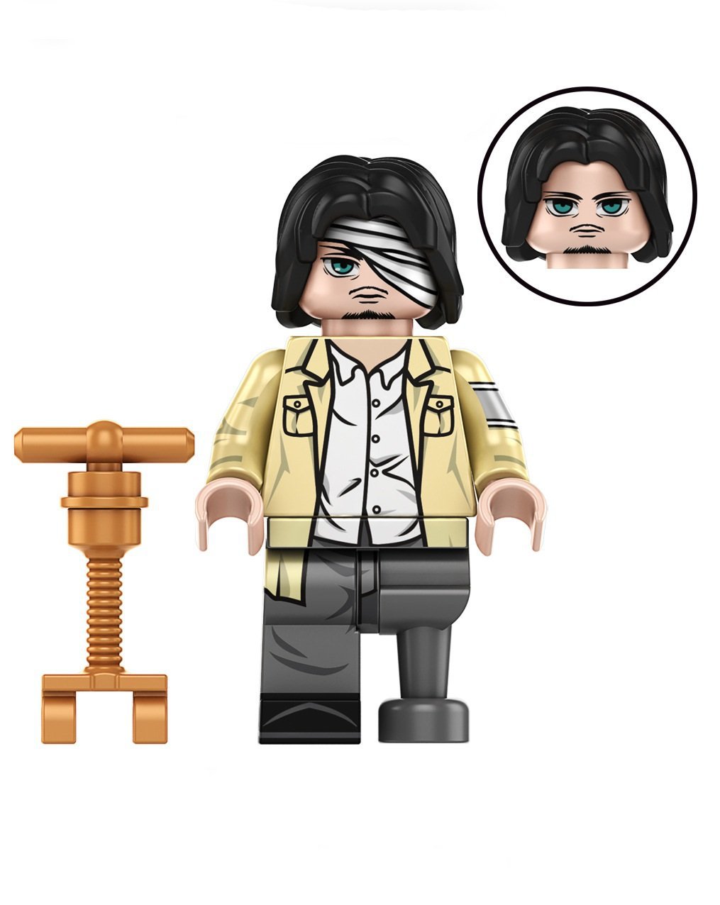 Eren Jaeger Minifigures Lego Compatible Attack On Titan Minifigure