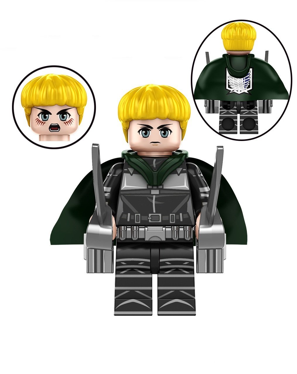 Armin Arlert Minifigures Lego Compatible Attack On Titan Minifigure