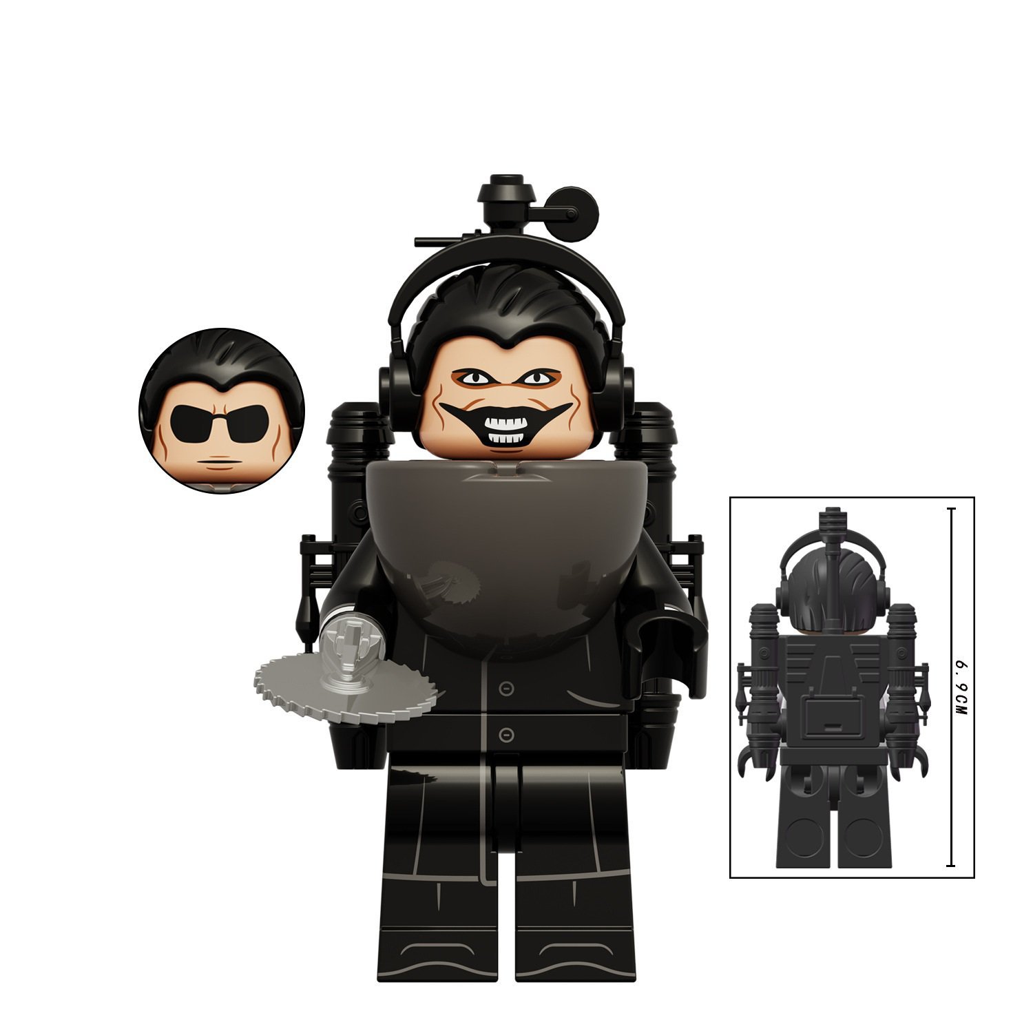 Humanoid toilet man Minifigures Lego Compatible Game Minifigure