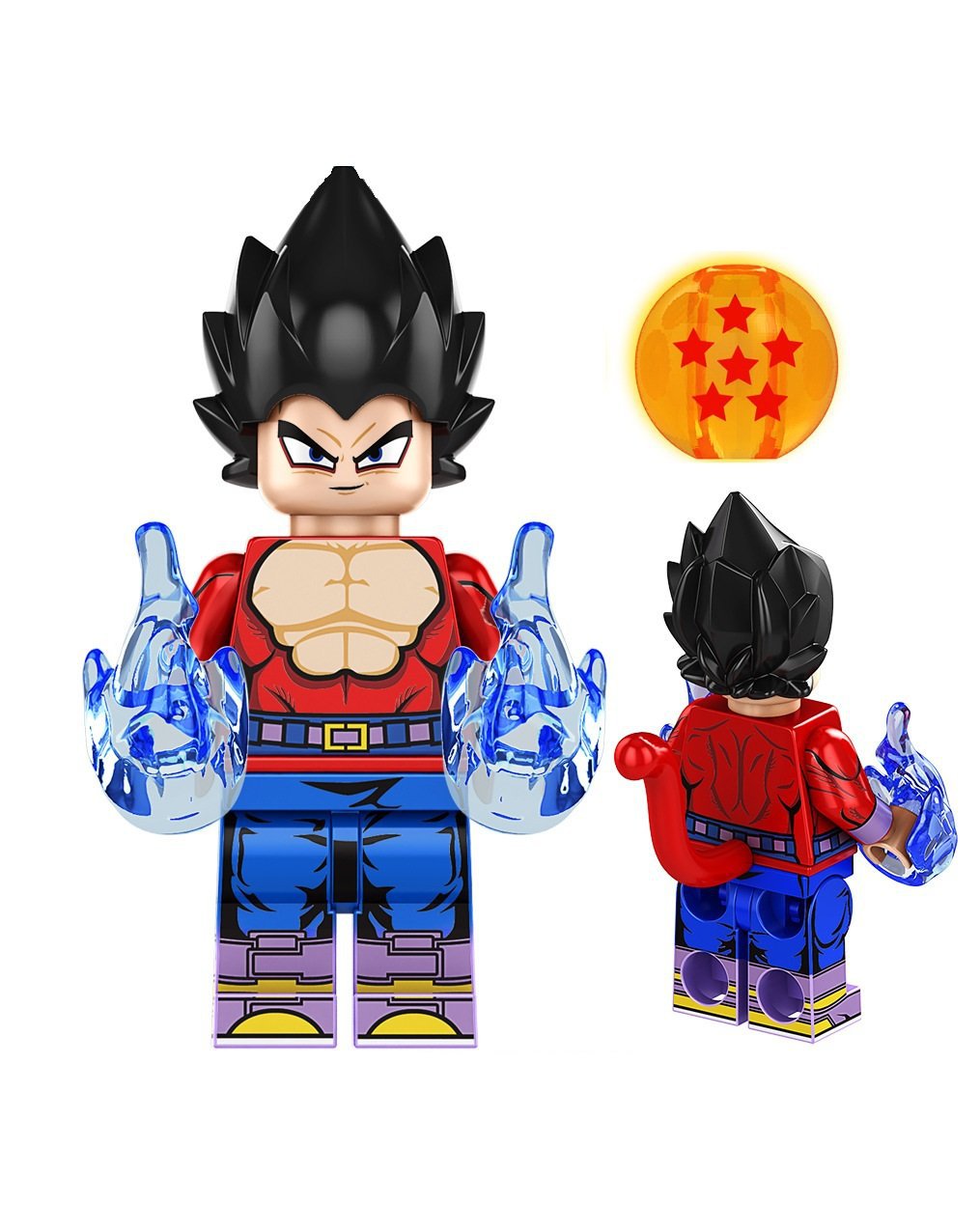 Vegeta IV Minifigures Lego Compatible Dragon Ball Minifigure