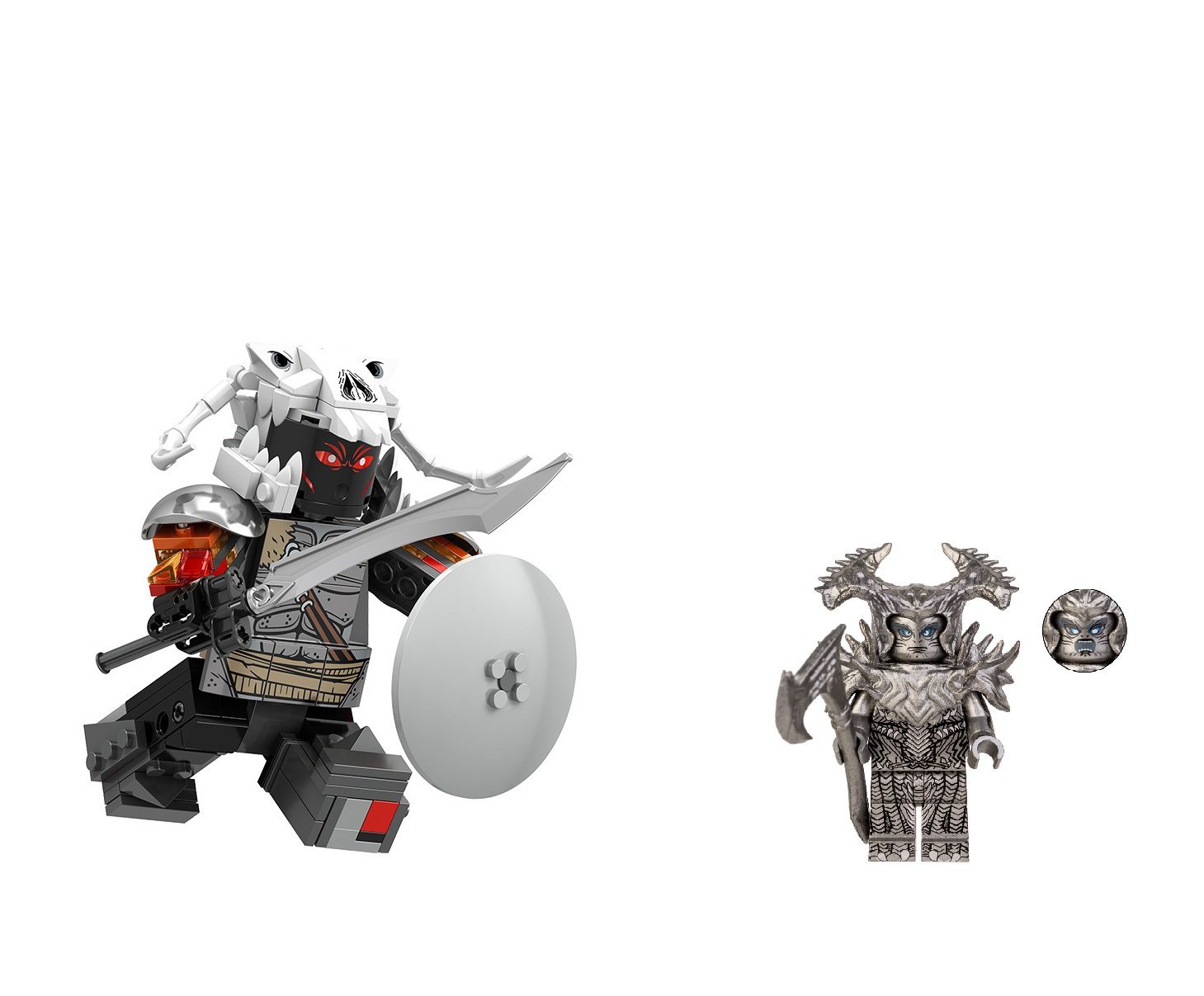 Ares Steppenwolf Minifigures Lego Compatible DC Superhero Set