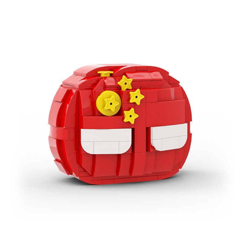 Red ball Minifigures Lego Compatible Toy