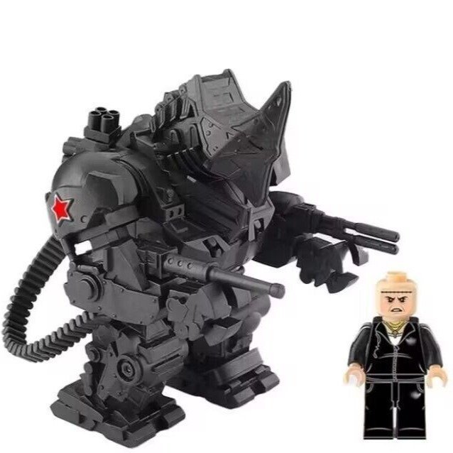 Rhino Mecha Minifigures Lego Compatible The Spectacular Spider-Man Set