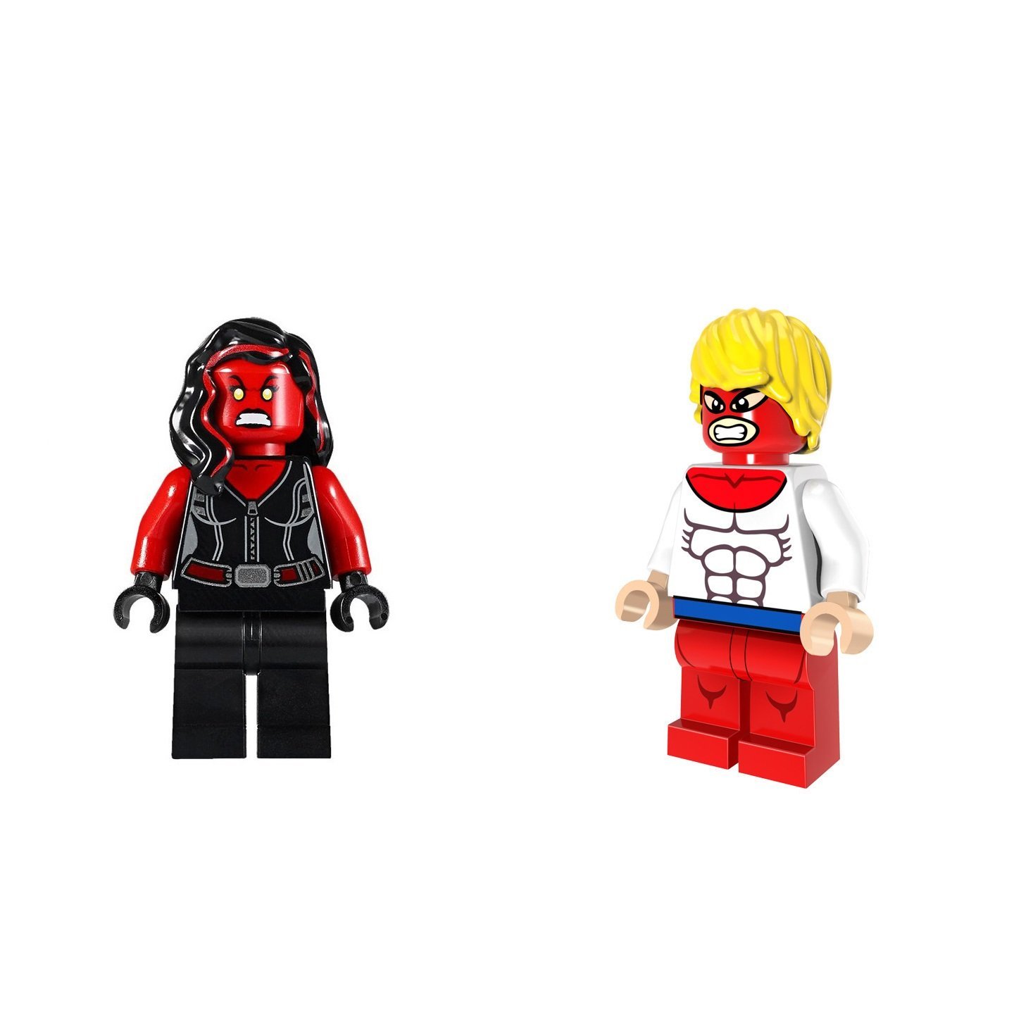 Piledriver Red She-Hulk Minifigures Lego Compatible Super Heroes Set