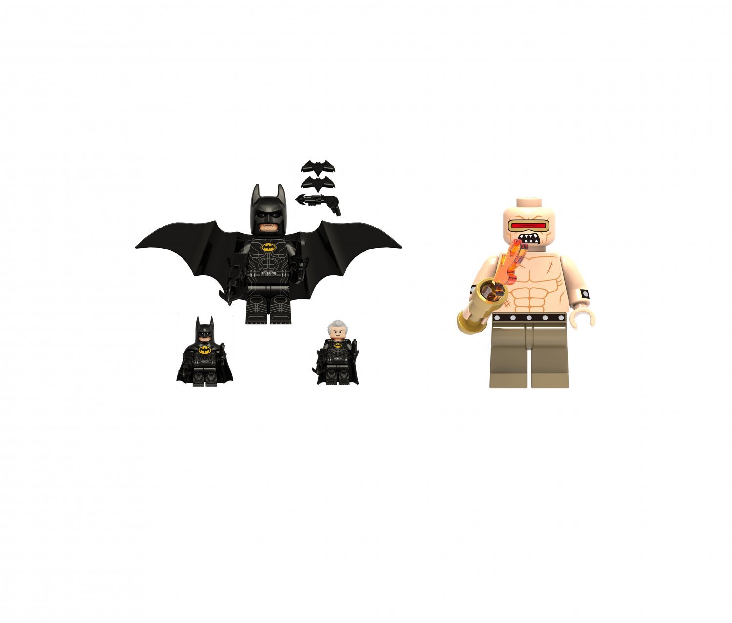 Mutant Leader Batman Minifigures Lego Compatible Justice League Set