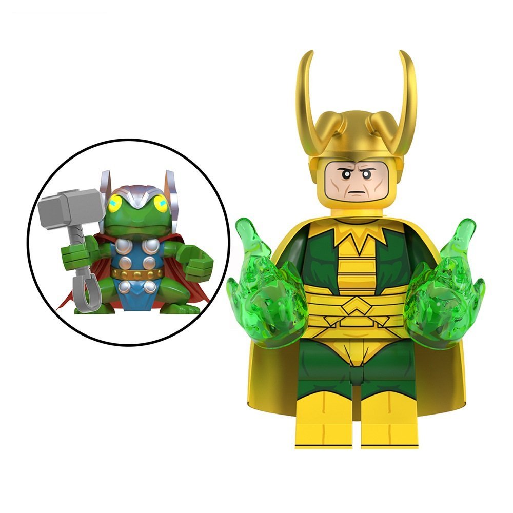 Classic Loki Minifigures Lego Compatible Loki Season 2 Minifigure