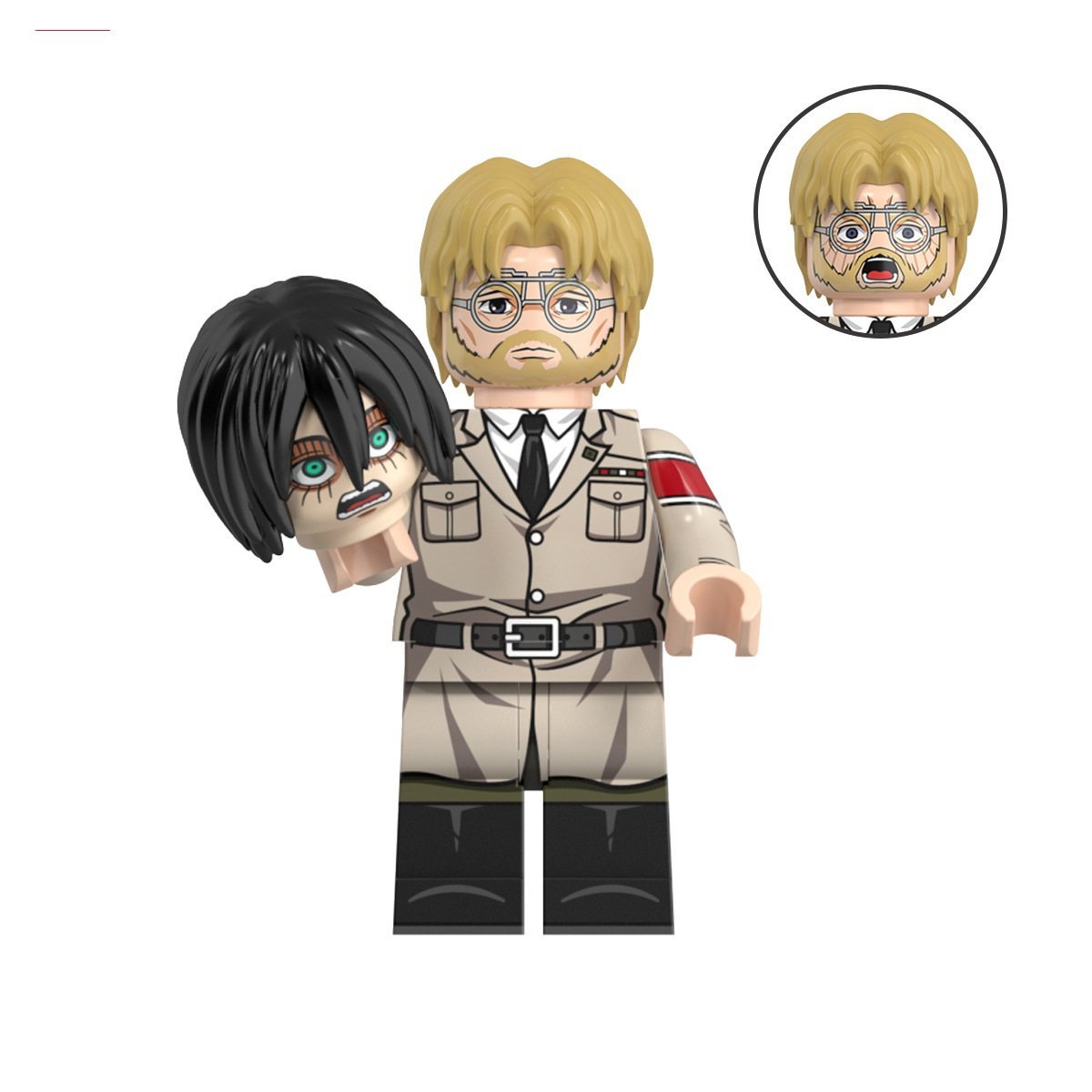 Zeke Jaeger Minifigures Lego Compatible Colossal Titan Minifigure