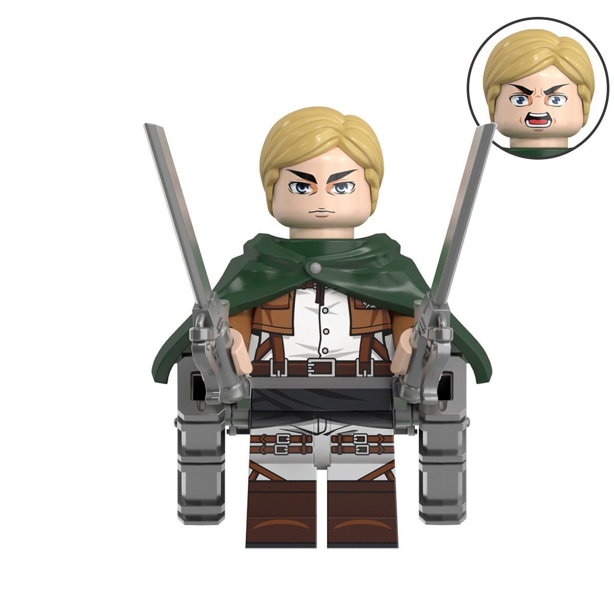 Erwin Smith Minifigures Lego Compatible Colossal Titan Minifigure