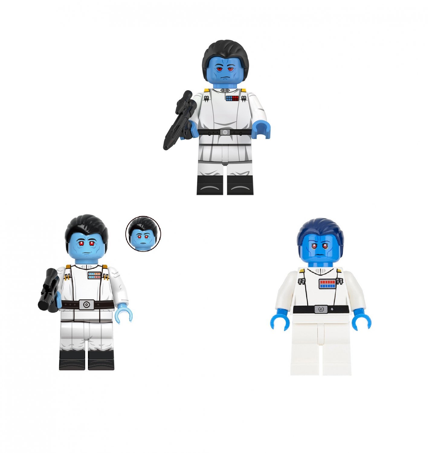 3 Best Thrawn Minifigures Lego Compatible Star Wars Set