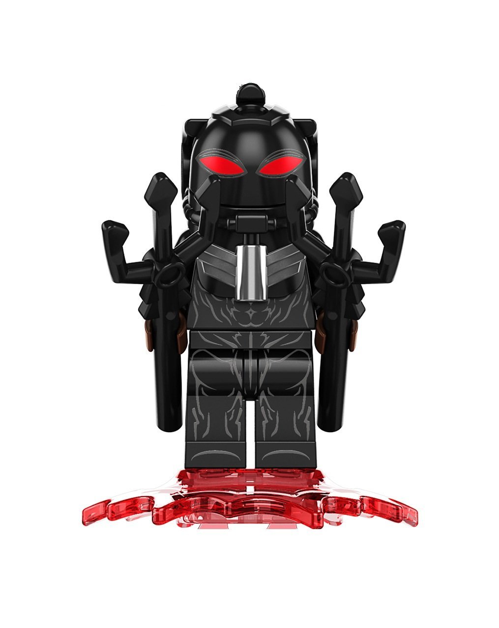Black Manta Minifigures Lego Compatible Aquaman 2 Minifigure