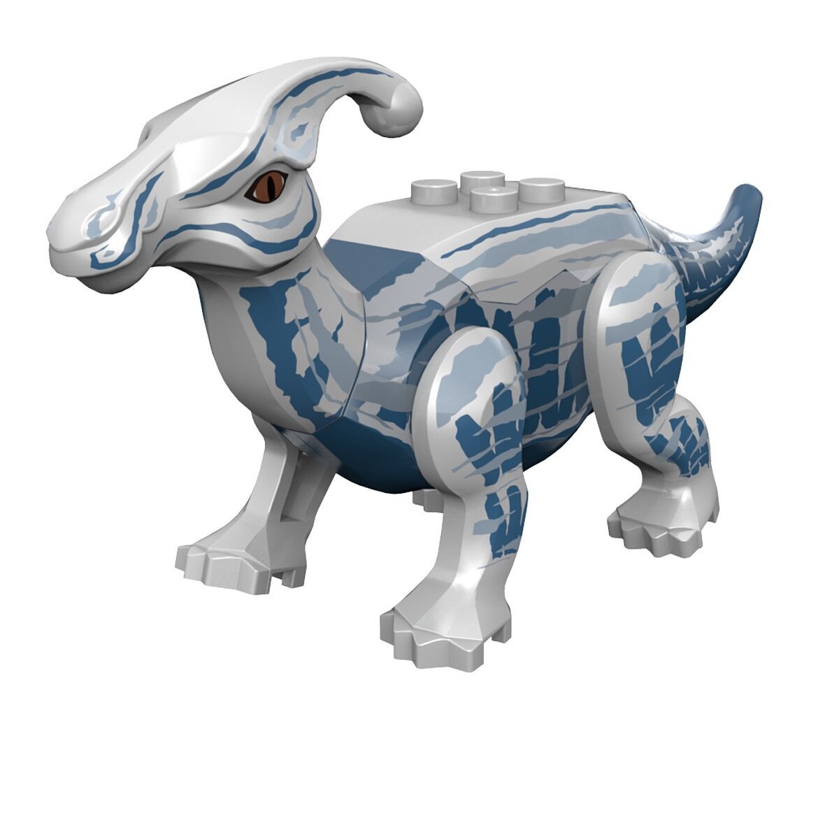 Parasaurolophus Minifigures Lego Compatible Dinosaur Minifigure