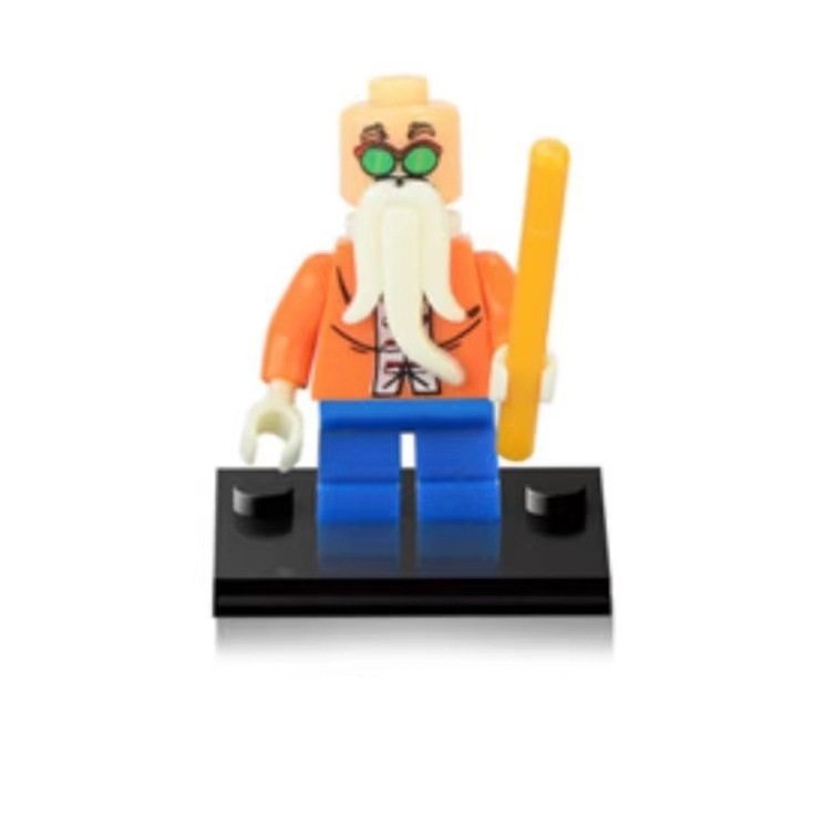 Master Roshi Minifigures Lego Compatible Dragon Ball Minifigure