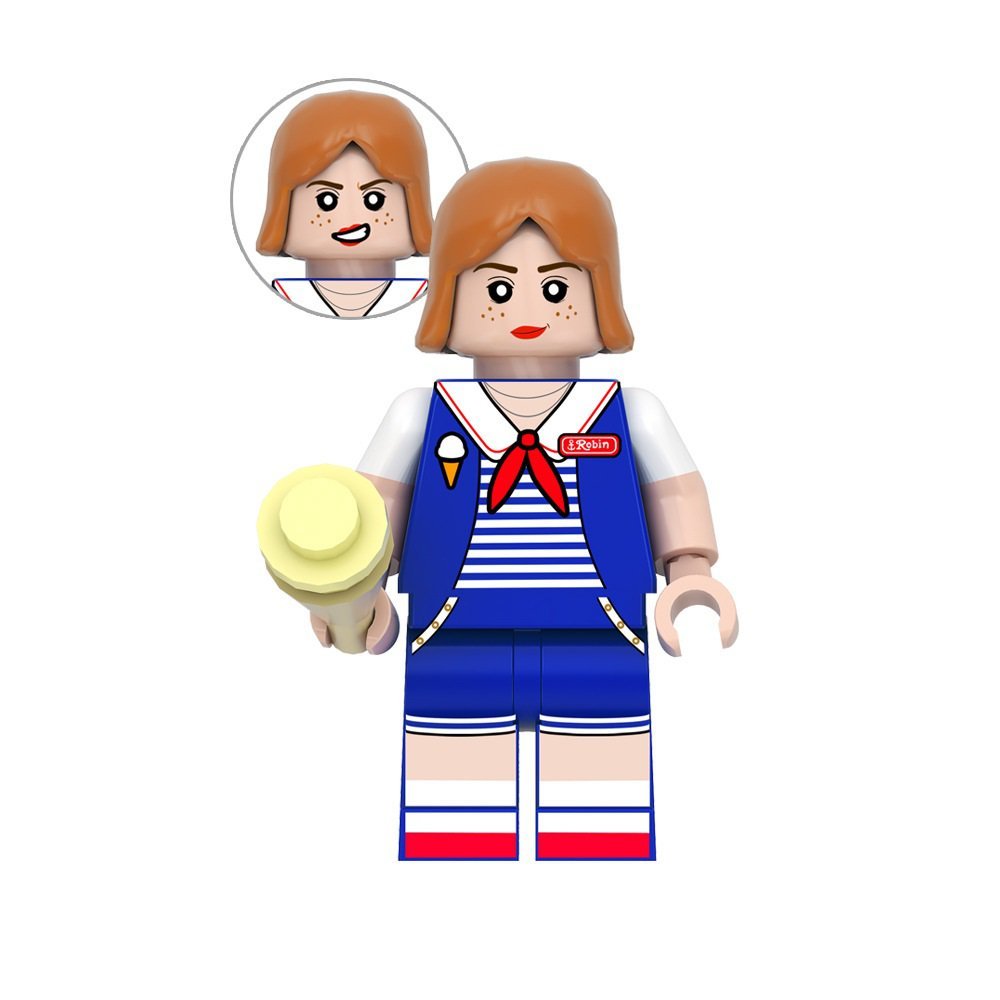 New Robin Minifigures Compatible Lego Stranger Things Minifigure