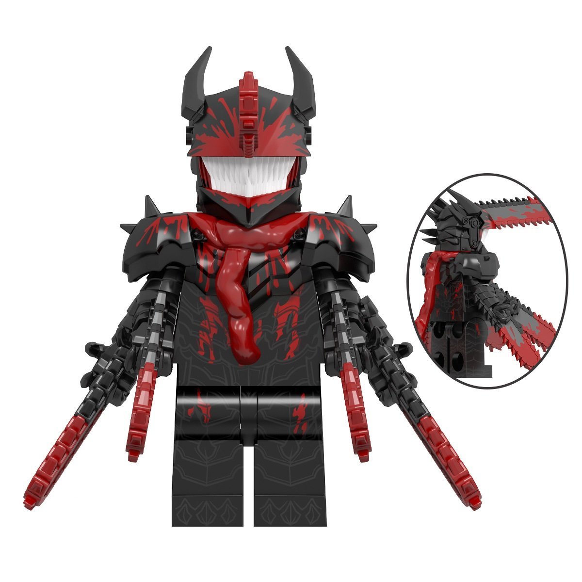 New Chainsaw Demon Minifigures Compatible Lego Denji Minifigure