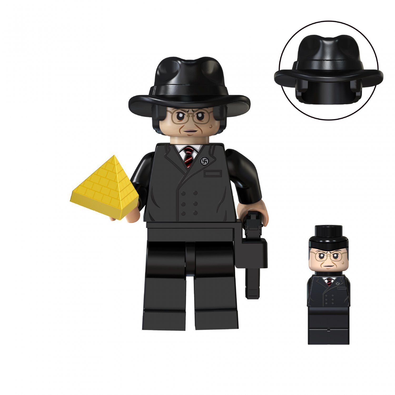 Nazi Spy Minifigures Compatible Lego Raiders of the Lost Ark Minifigur