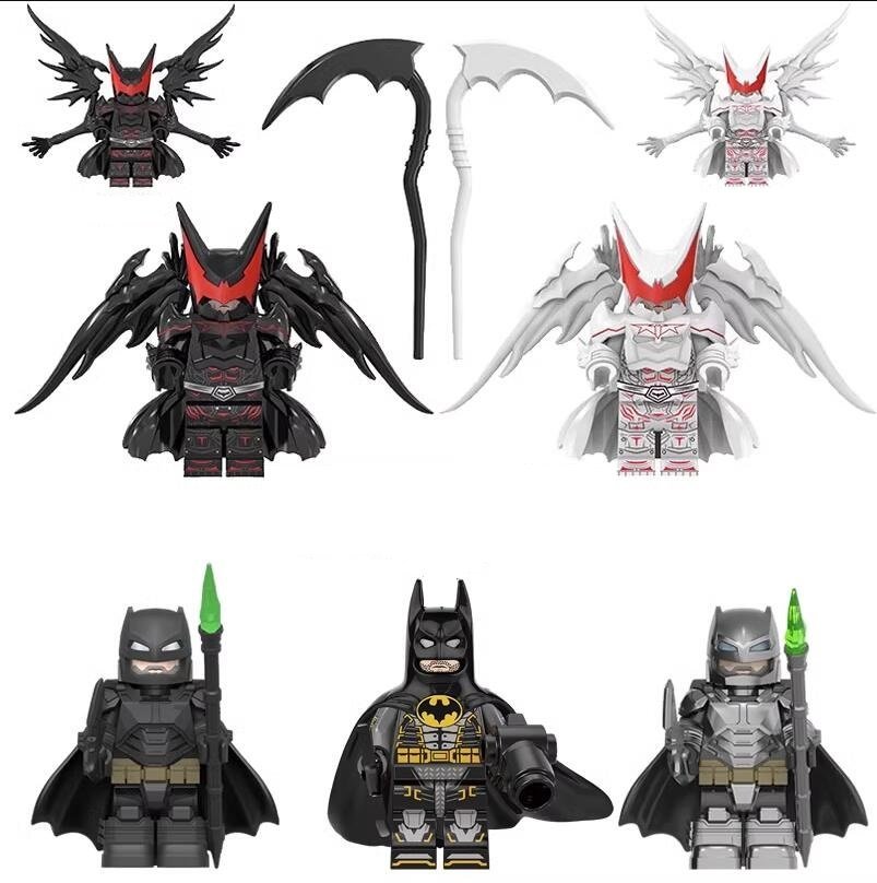 5pcs Heavy Hellbat Batman Minifigures Compatible Lego Batman Movie Set