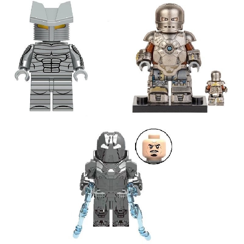 Destroyer MK1 Iron Man Whiplash Minifigures Compatible Lego Super Hero