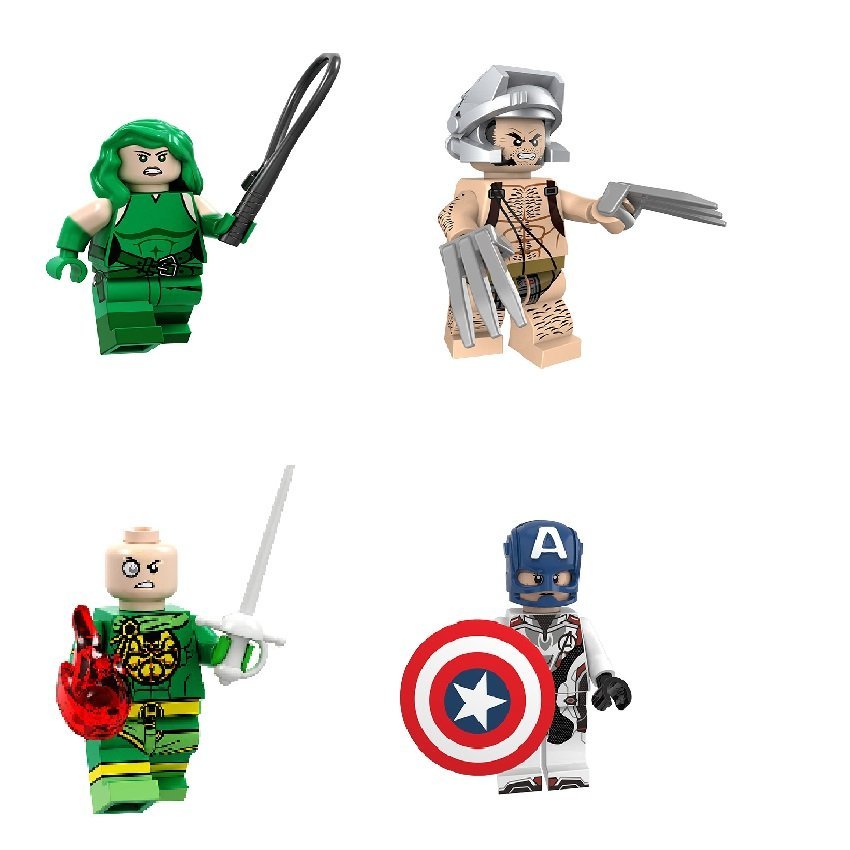 Viper HYDRA Wolverine Captain America Minifigures Compatible Lego Supe